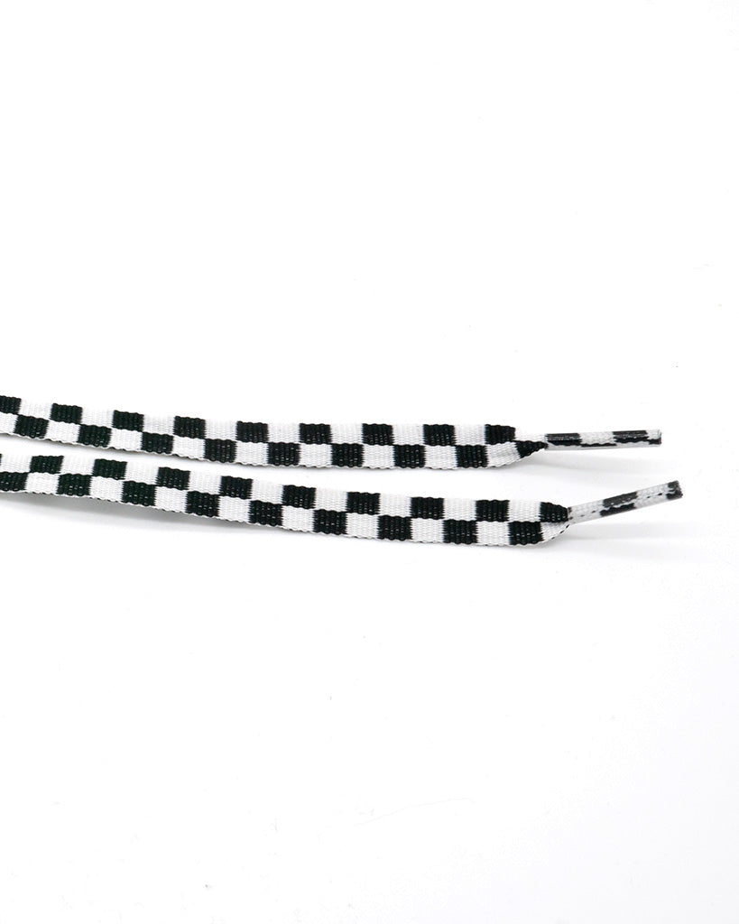 Checkered Shoe Laces- Thin – shop samantha busch